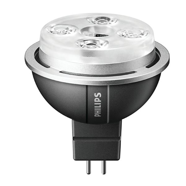 Philips Master Led 7w Dimbaar Mr16 Gu5 3 12v 7w 35w 3000k 24° Master Le